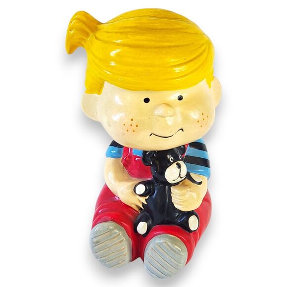 Accents | Vtg 1974 Dennis The Menace Figure Statue Determined ...
